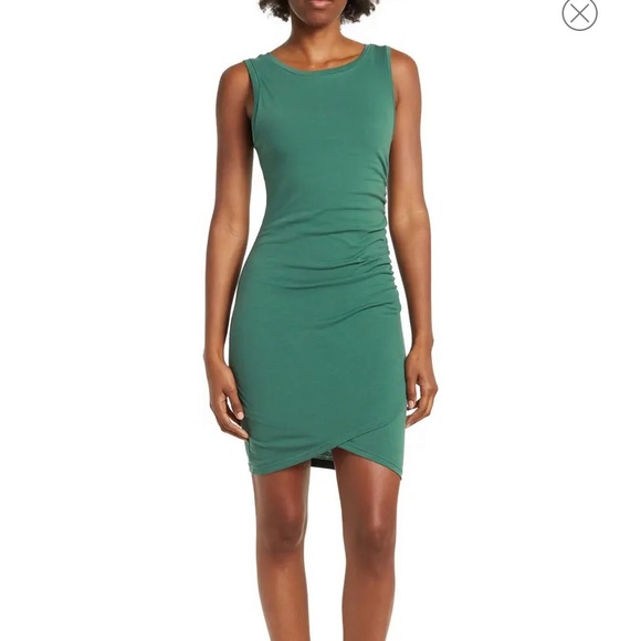 Leith | Dresses | Leith Bodycon Dress With Side Ruching | Poshmark